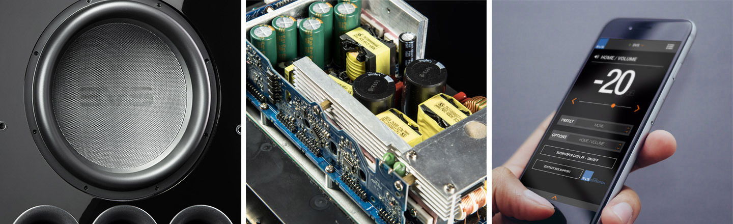 SVS SB16-ULTRA 16 5000W Sealed Subwoofer (Black Oak)